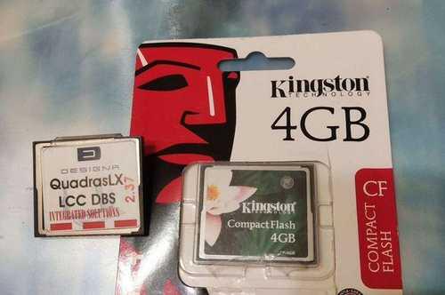 Compact Flash 4GB Карта памяти sdhc