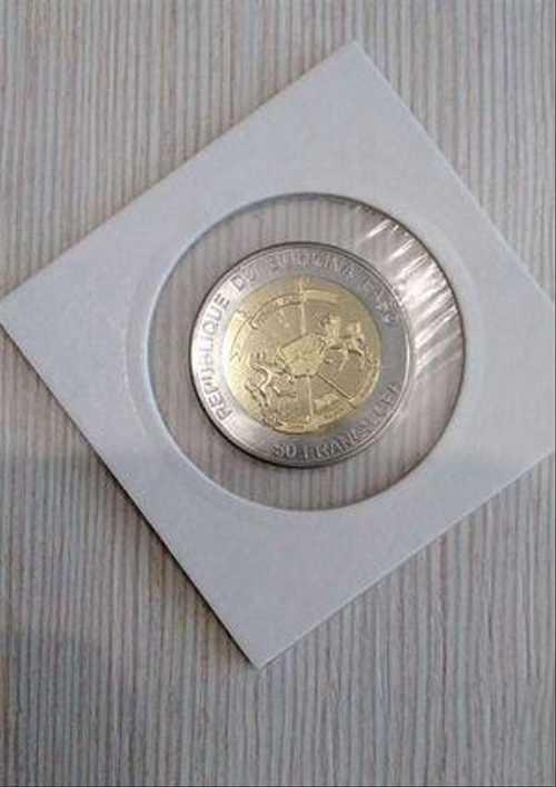 Монеты Буркина Фасо Африка франки UNC