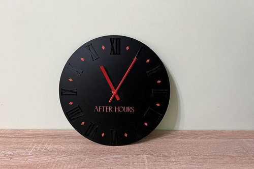 Настенные часы After Hours The Weeknd