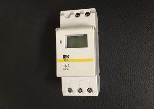 Цифровой таймер электронный Iek 16A 230B