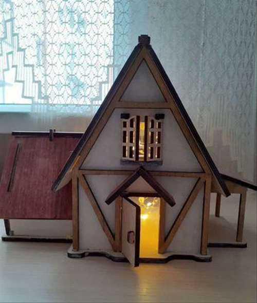 Ночник-домик