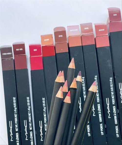 Mac lip pencil Карандаши для губ Новые Оригинал