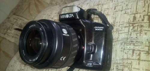 Зеркальный фотоаппарат Minolta dynax 300si