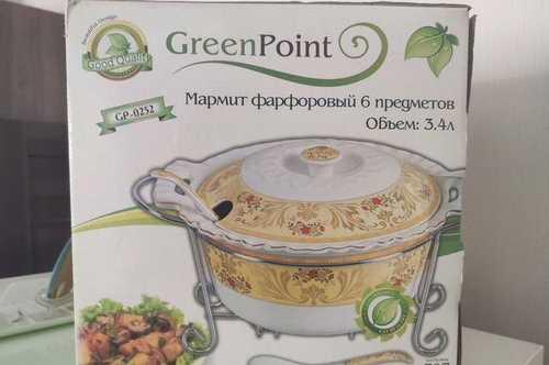 Мармит фарфоровый Greenpoint - блюдо для праздничн