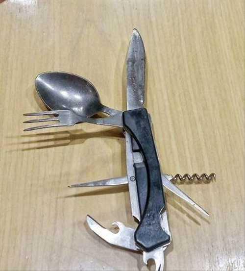 Складной туристический нож, грибник, рыбка, СССР