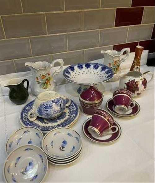 Сервиз набор посуда разная