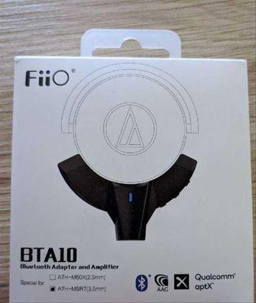 Bluetooth fiio bta10 для Audio-technica ath-msr7