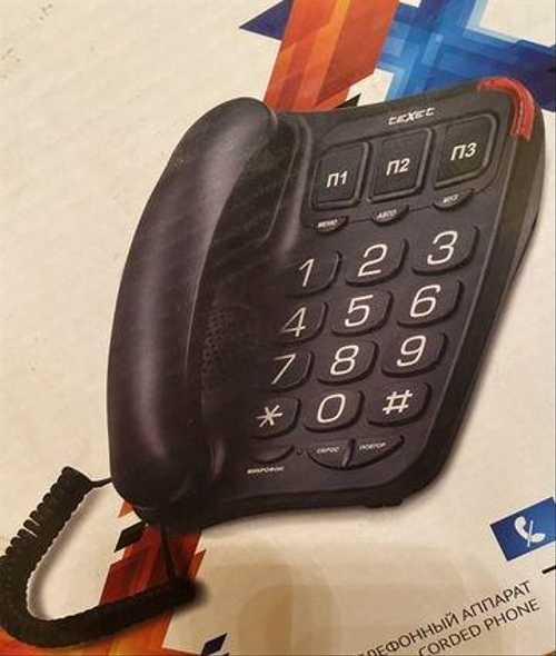 Телефон Texet tx- 214 новый