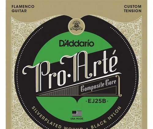 Струны для классической гитары D'Addario EJ25B