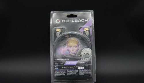 Hdmi кабель oehlbach 0.75 метра