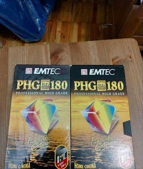 Видеокассета VHS Emtec(Basf) PHG180-1шт