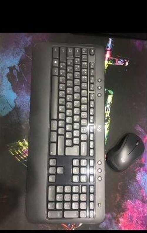 Игровая клавиатура+мышь Logitech mk540