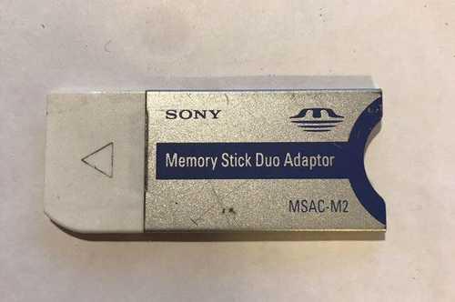 Адаптер перезодник карты sony msac-m2 memory stick