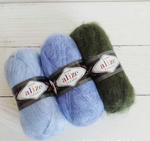 Пряжа alize mohair classic