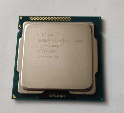 Intel Xeon E3-1245 v2 (аналог Core i7-3770)
