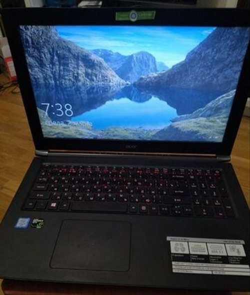 Игровой ноутбук Acer Aspire V 15 Nitro