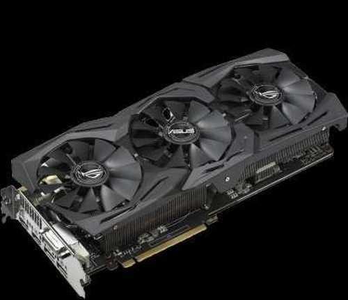 Видеокарта asus rog rx580 8gb
