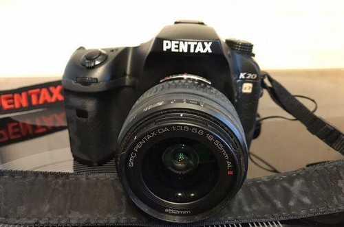 Фотоаппарат Pentax K20D + Pentax 18-55 ll