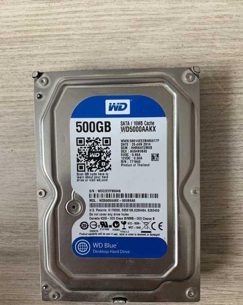 Жесткий диск WB 500 GB