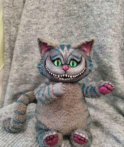 Интерьерная кукла ручной работы Чеширский кот