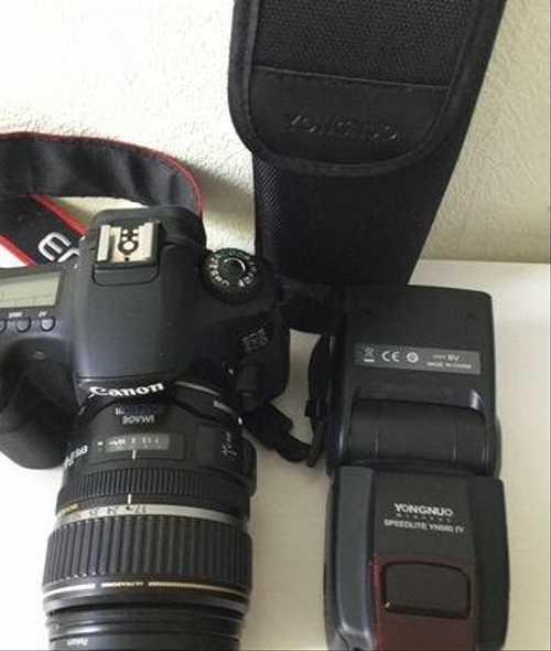 Canon EOS 60 d, EFS 17-85mm,вспышка yongnuo