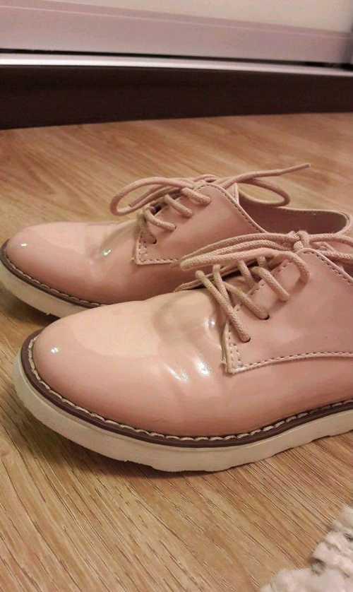 Туфли-блюхеры zara