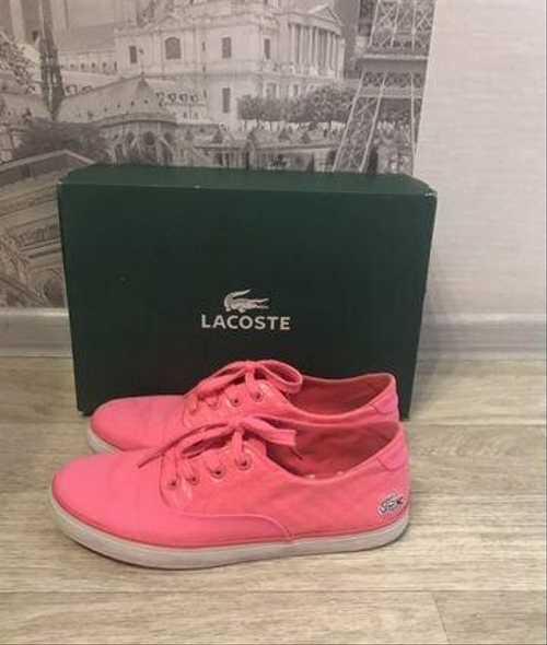 Кеды lacoste р. 39, стелька 25,5 см