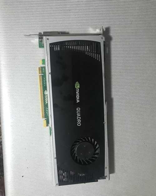 Видеокарта nvidia quadro 4000
