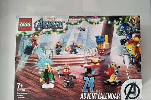Новый Lego Marvel Новогодний Календарь 76196