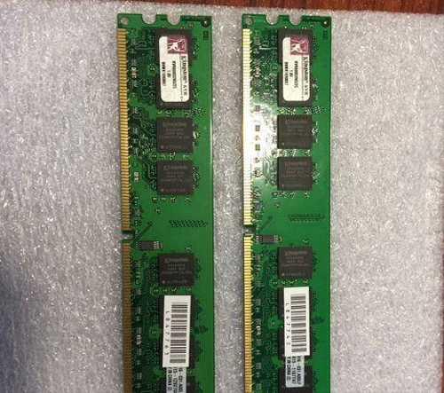 Оперативная память ddr2 Kingston KVR800D2N5/2G