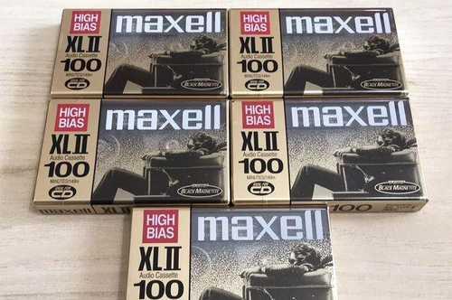 Аудиокассеты Maxell xlii 100 (Made in Japan) новые
