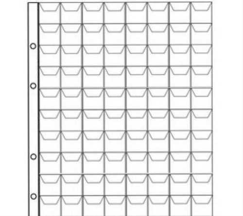 Лист Оптима 200x250 мм, на 88 ячеек