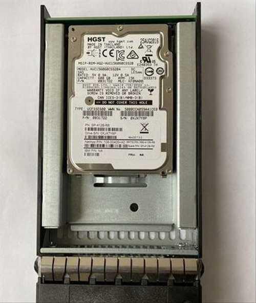 Жесткий диск NetApp X90-412B-R6 600Gb 15K