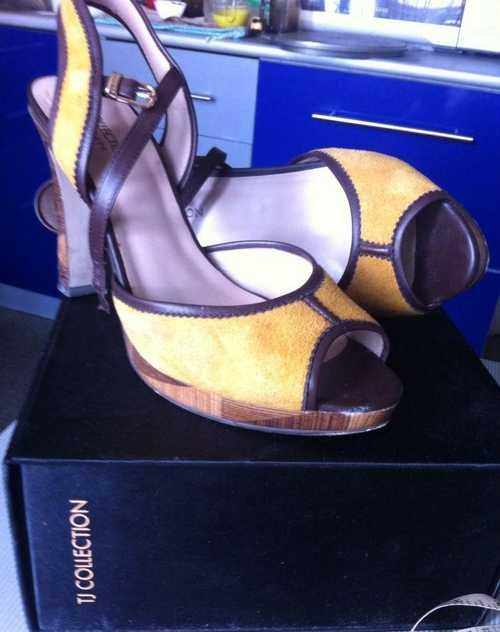 TG collection. Натур.замша/кожа босоножки