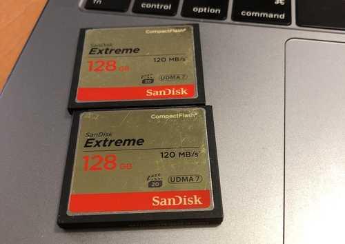 SanDisk Extreme CompactFlash 120MB/s 128GB