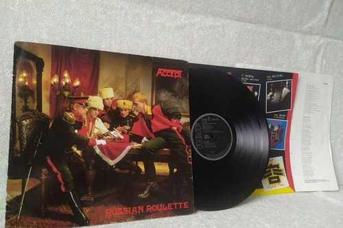 LP Accept"Russian Roulette"1986 RCA Germany