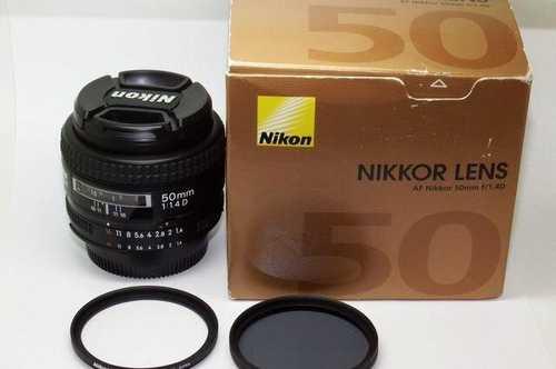 Объектив Nikon AF 50mm f/1.4D