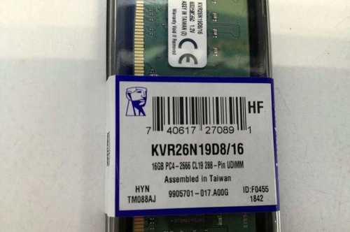 16Gb DDR4 Kingston 2666мгц новый