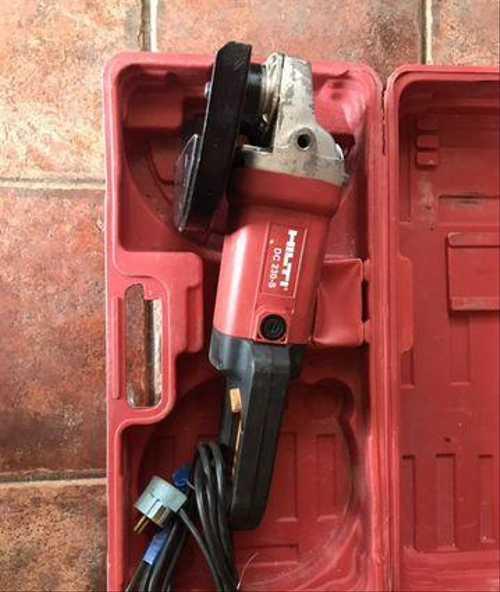 Угловая шлифмашинка (Болгарка) Hilti DC 230-S