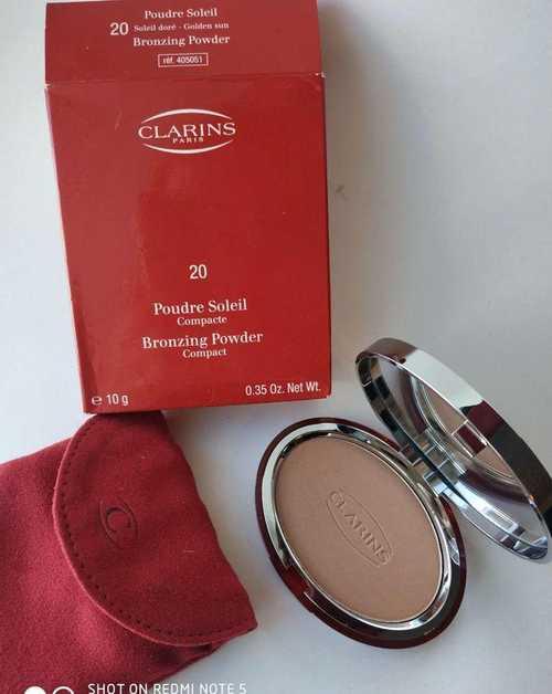 Бронзирующая пудра Clarins 20
