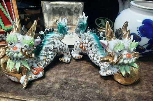 Китайские драконы статуэтки