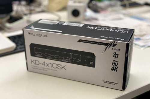 Профессиональный 4K hdmi коммутатор Key Digital