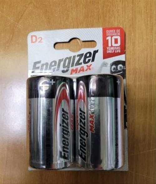 Батарейка Energizer D2