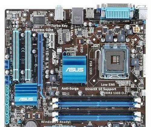 Asus P5G41C-M LX (G41, xeon, DDR3 или DDR2, mATX)