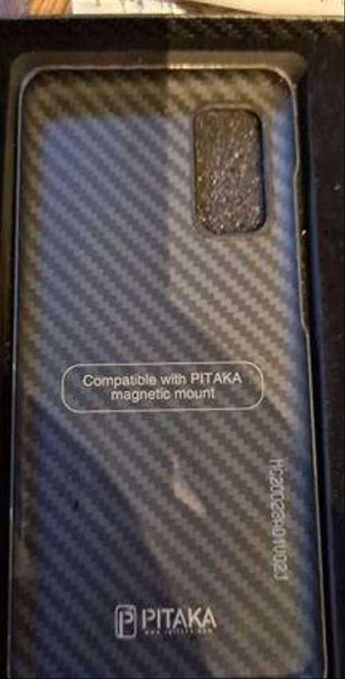 Карбоновый чехол pitaka для Samsung galaxy s20