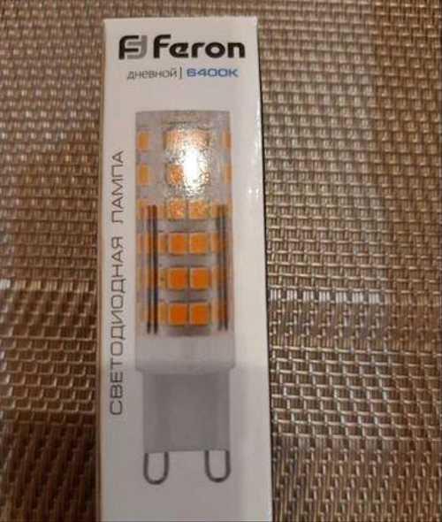 Лампа светодиодная Feron LB-433 G9 7W 6400K 25768