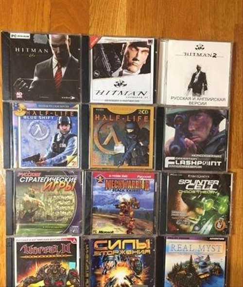 Компьютерные лицензионные старые игры для PC пк CD
