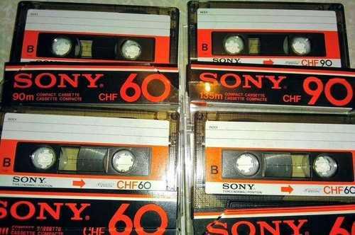 Легендарные аудиокассеты Sony CHF