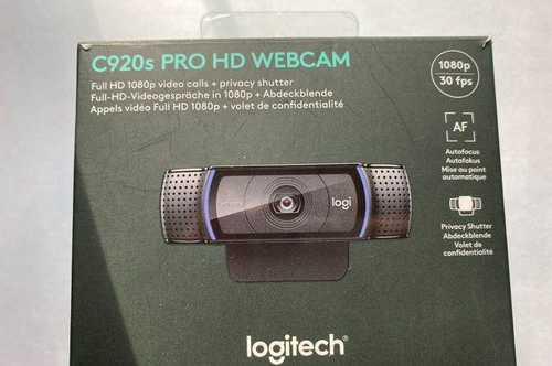 Веб камера Logitech c920S Pro HD Webcam