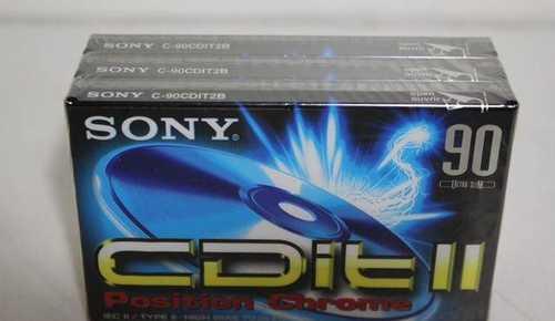 Sony cdit II 90 Аудиокассеты